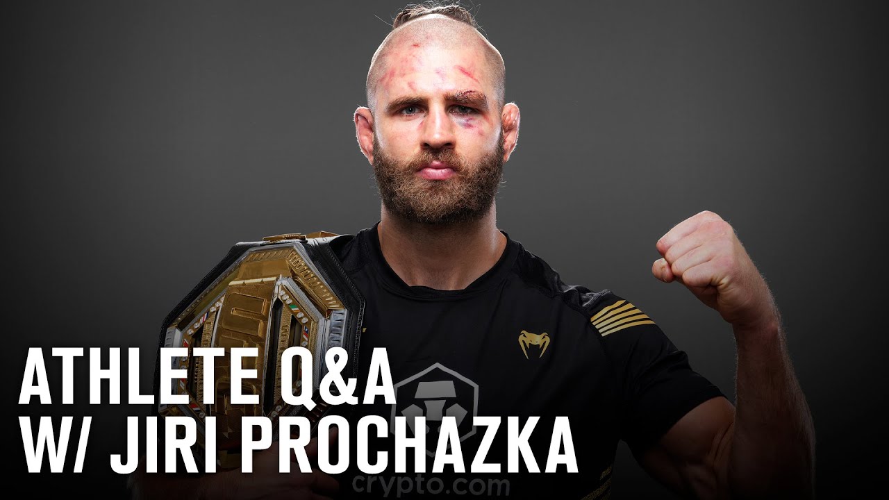 Athlete Q&A With UFC Champion Jiri Prochazka & Brendan Fitzgerald ...
