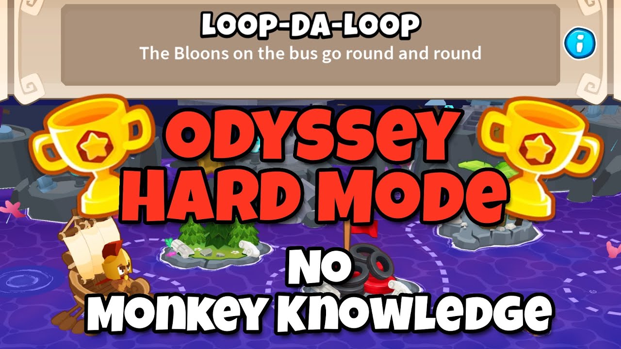BTD6 Odyssey || No Monkey Knowledge || (Loop-Da-Loop) - YouTube