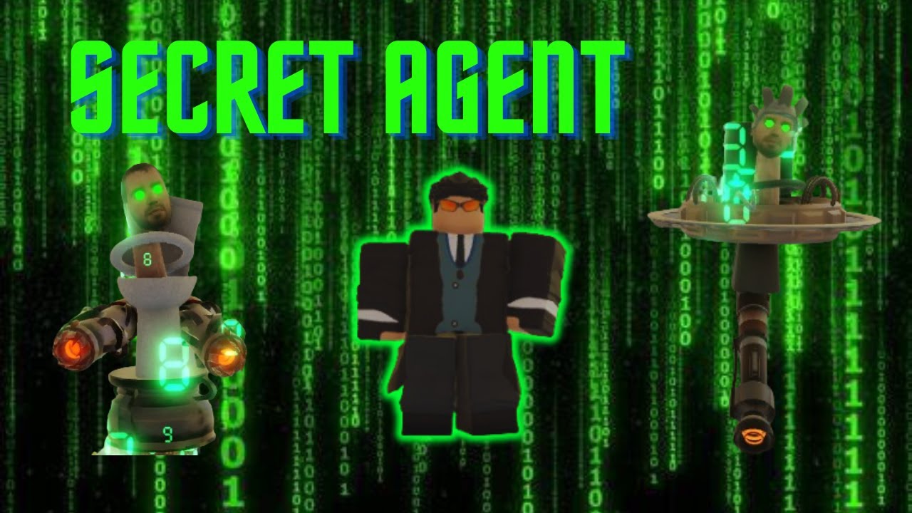 Secret Agent Show Case! (Skibi Defence) - YouTube