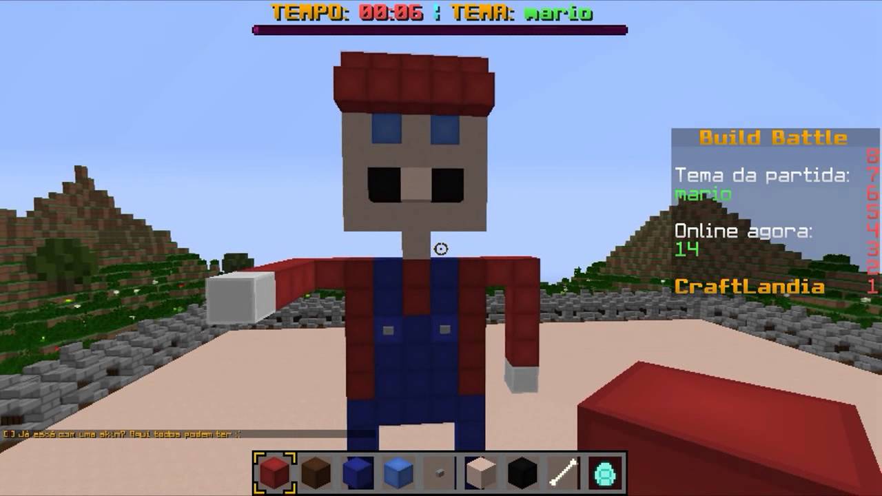 Build Battle #2 - Mario - YouTube