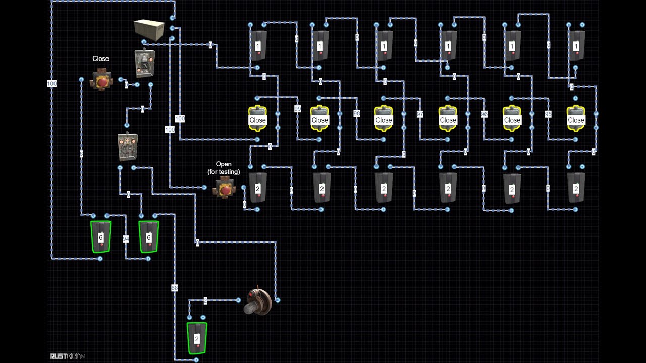 New Rust Door controllers 2024 - Auto close panic button! - YouTube