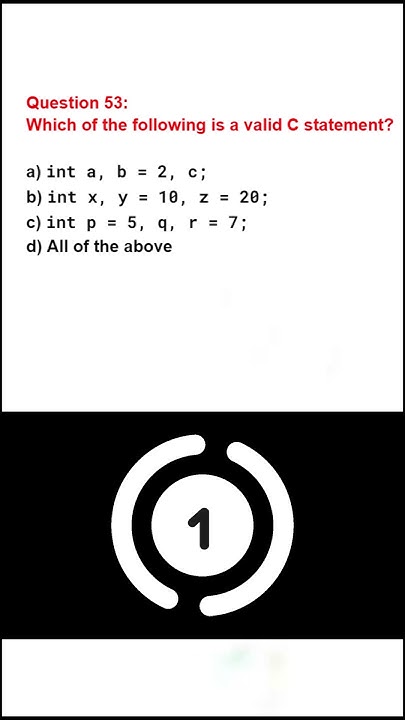 C Programming Mcq S Part 16 C Programming Language 16 Sachinswami Exam Codingproblems