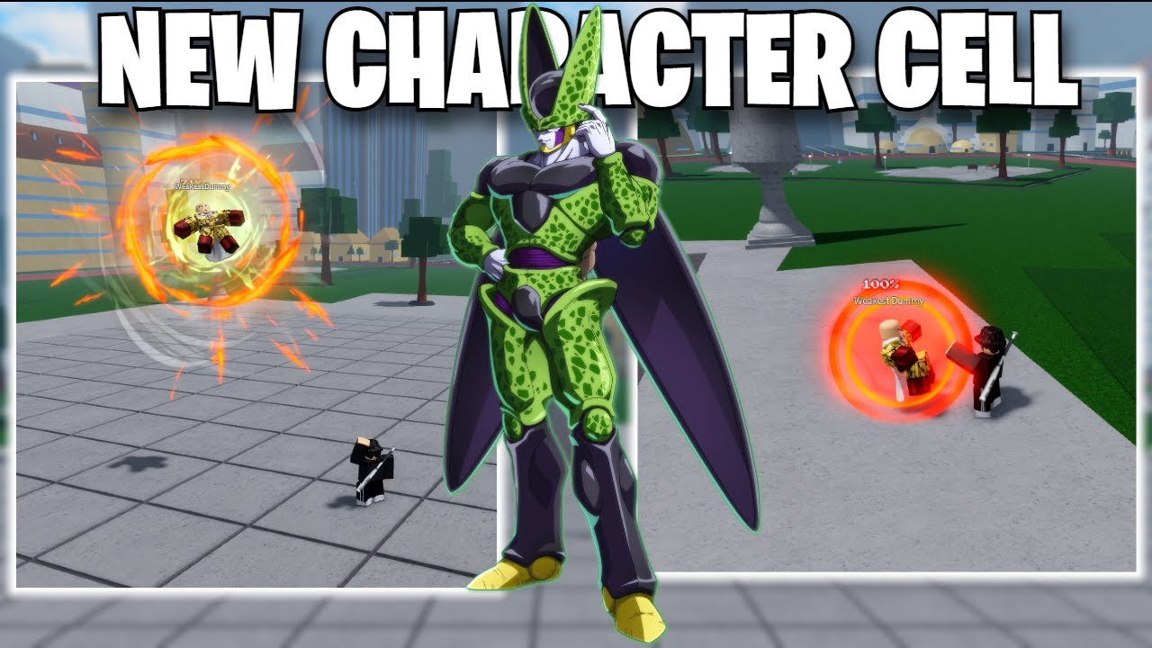 NEW Character CELL Has Been Added In Z Battlegrounds! - YouTube