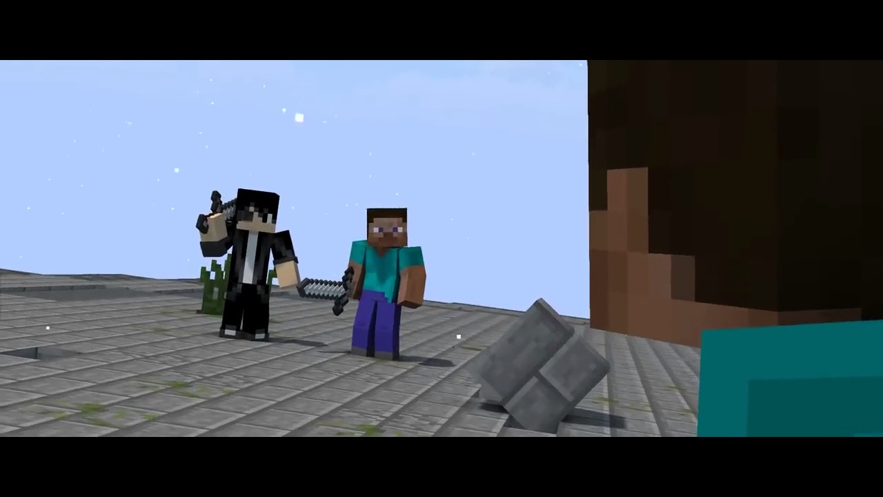 Epic Minecraft Intro Template Mine Imator Youtube