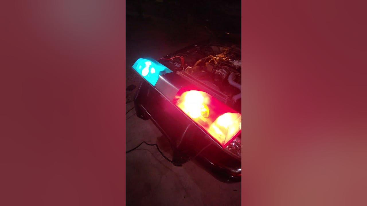 EX-LVMPD Code 3 PSE LP6000 police lightbar - YouTube