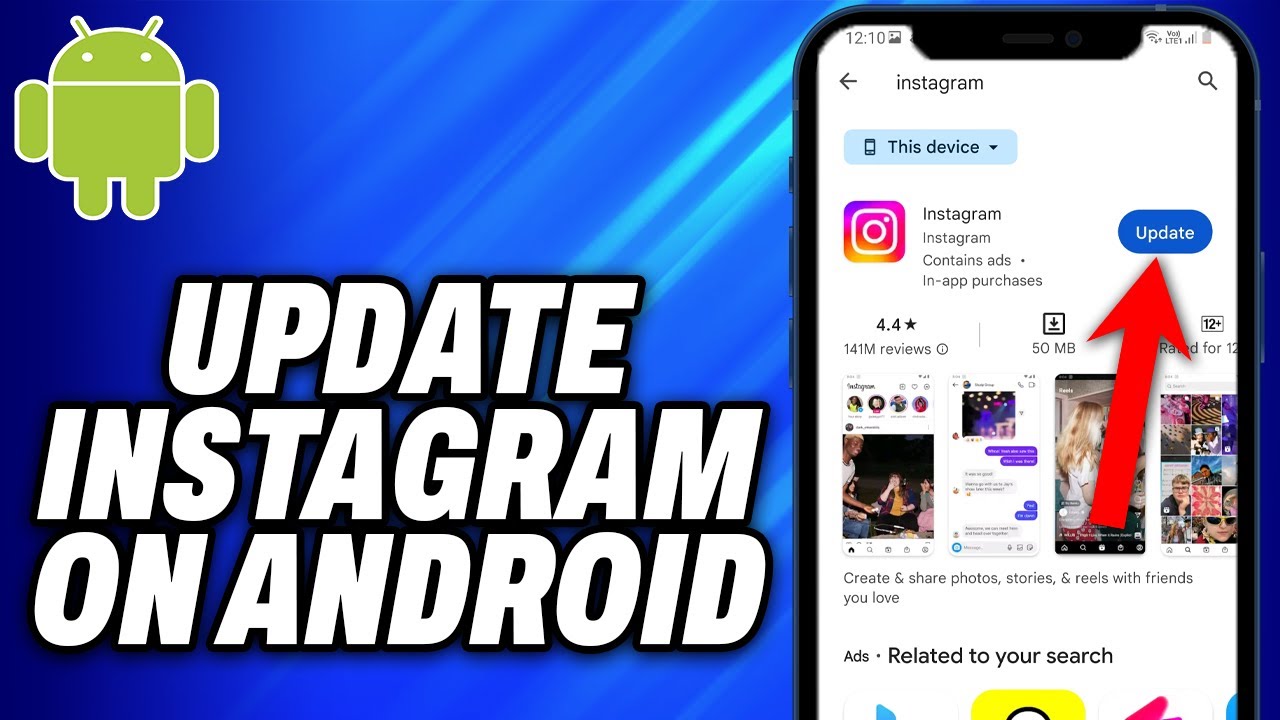 How To Update Instagram on Android (2025) - Easy Fix - YouTube