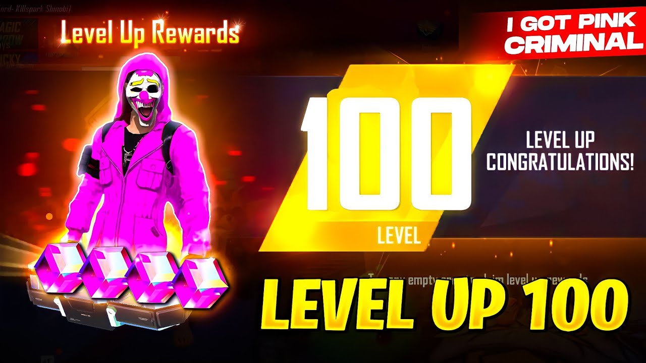 LEVEL UP 100 REWARD !! 🤯♥️ - YouTube