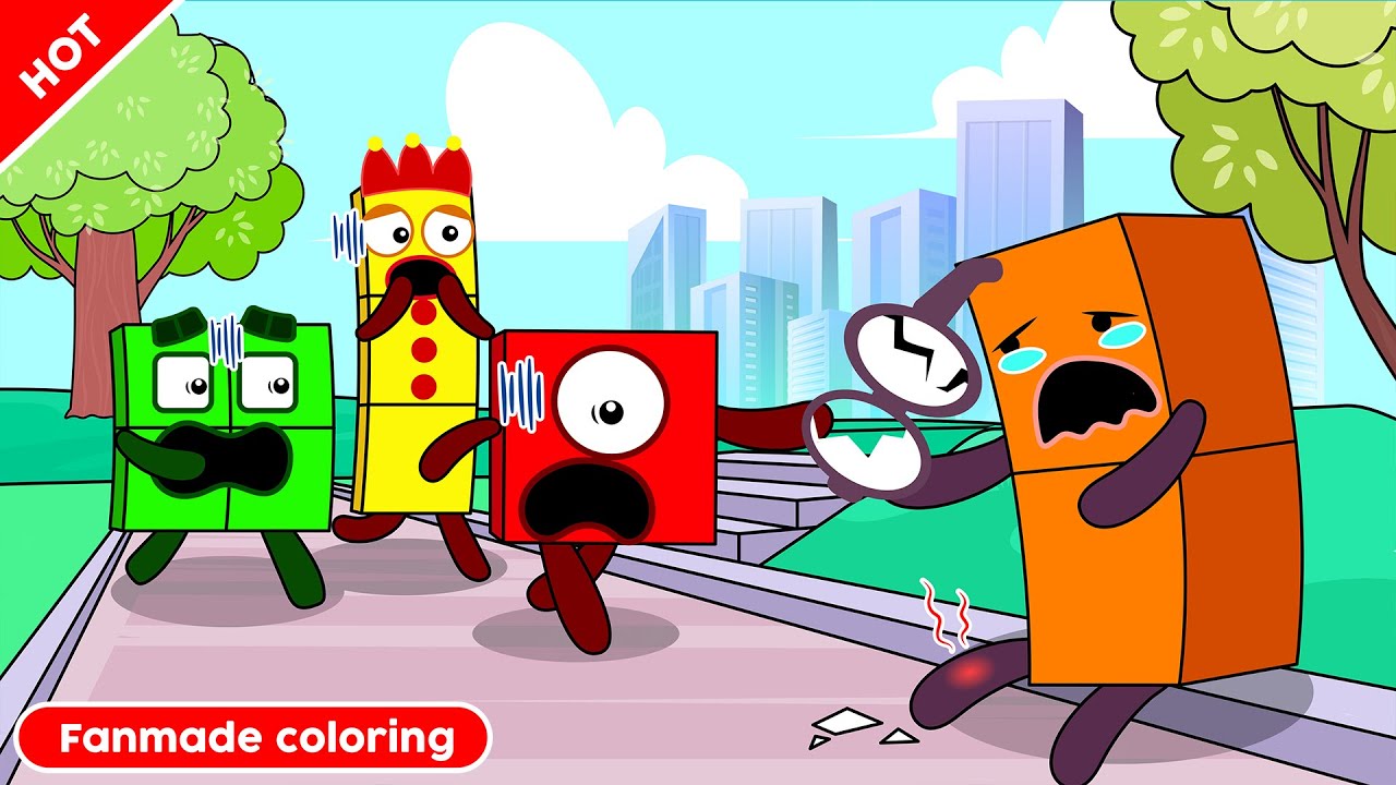 Oh No! Numberblocks2's Glasses Are Broken | Numberblocks Fanmade ...