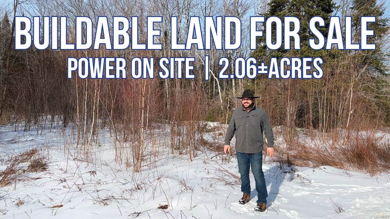 Buildable Land For Sale | Maine Real Estate - YouTube