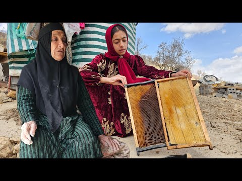 Leila and Kamdin go to Salahuddin's house and help their grandmother.