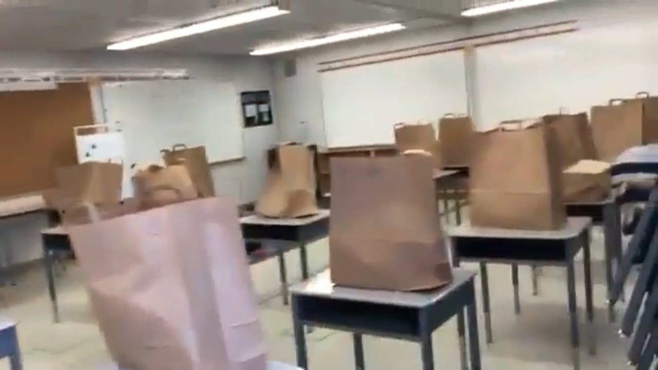 Picking Up Student Materials at (Item Pick Up - June 22) at Boyne ...