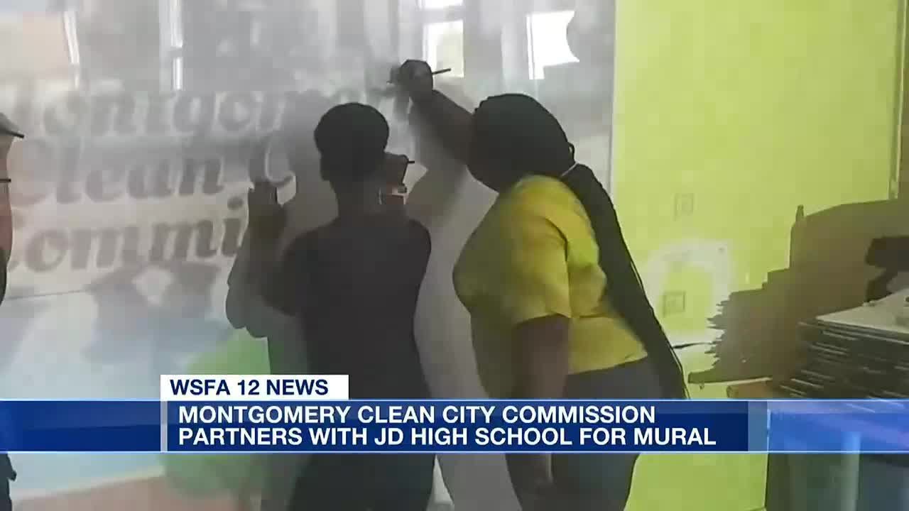 Montgomery Clean City Commission partners with JD High School for mural ...