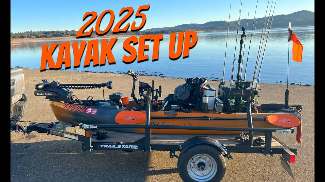 2025 Kayak Set Up | Finally Added a Motorguide Xi3 To My Old Town ...