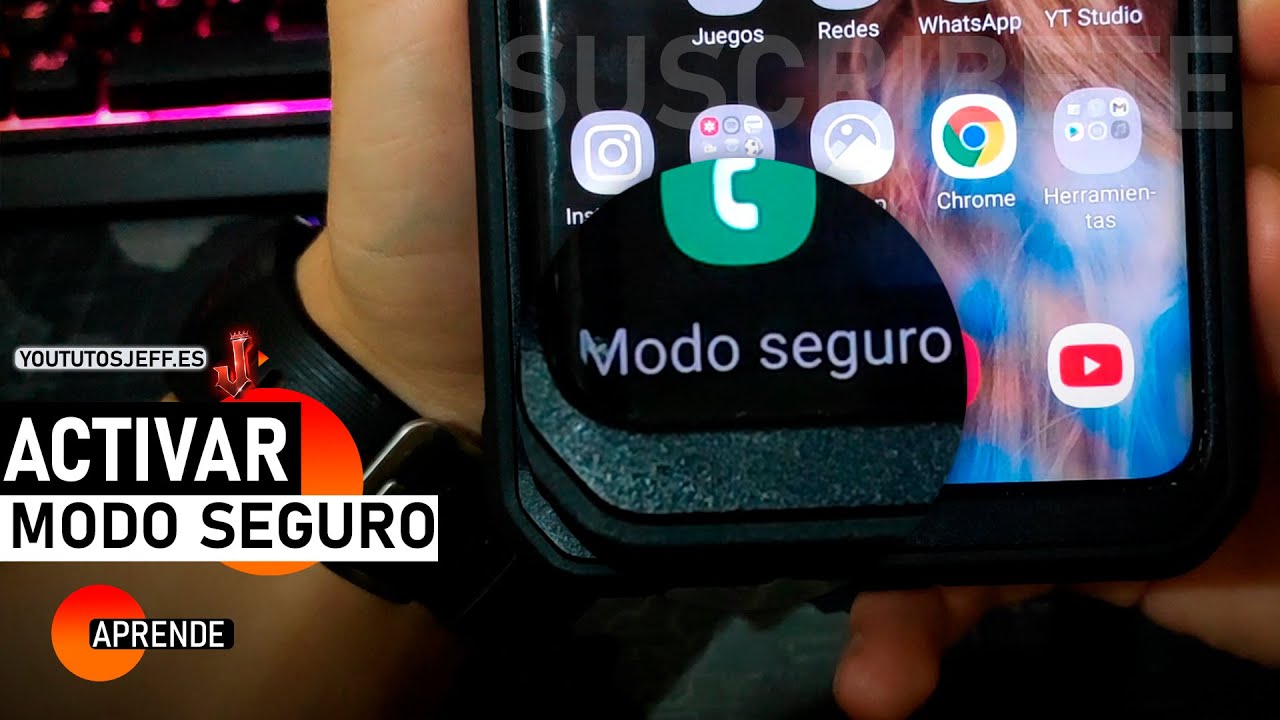 Como Activar Modo Seguro en Android - YouTube