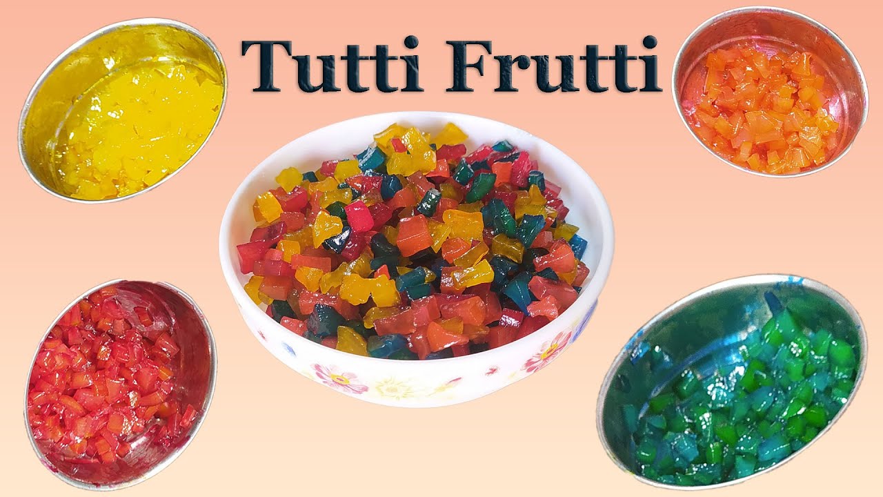HOW TO MAKE TUTTI FRUTTI|BAHUT AASAN TARIKE SE GULAB KATRI KAISE BANYE ...