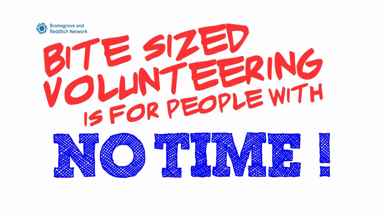 Bite-sized Volunteering - YouTube