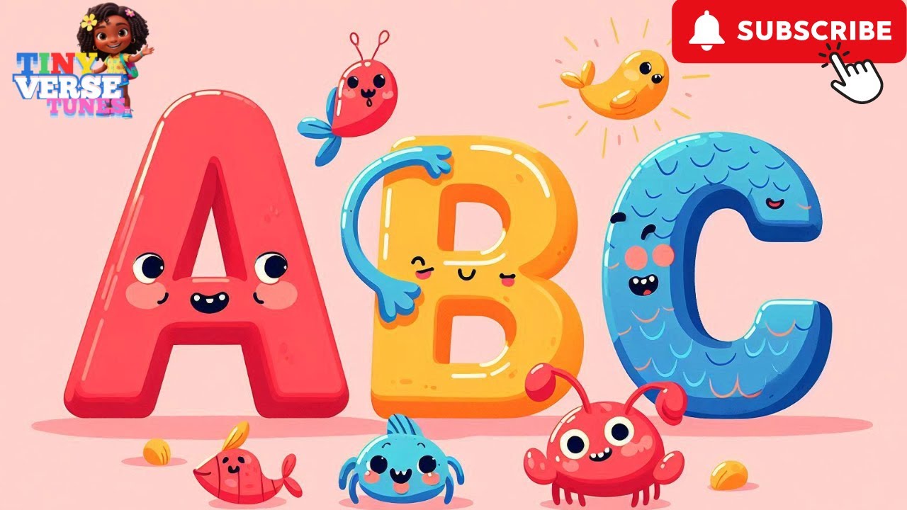 NEW 4K ABC for Babies and Toddlers | LEARN Alphabet for babies | Fun ...