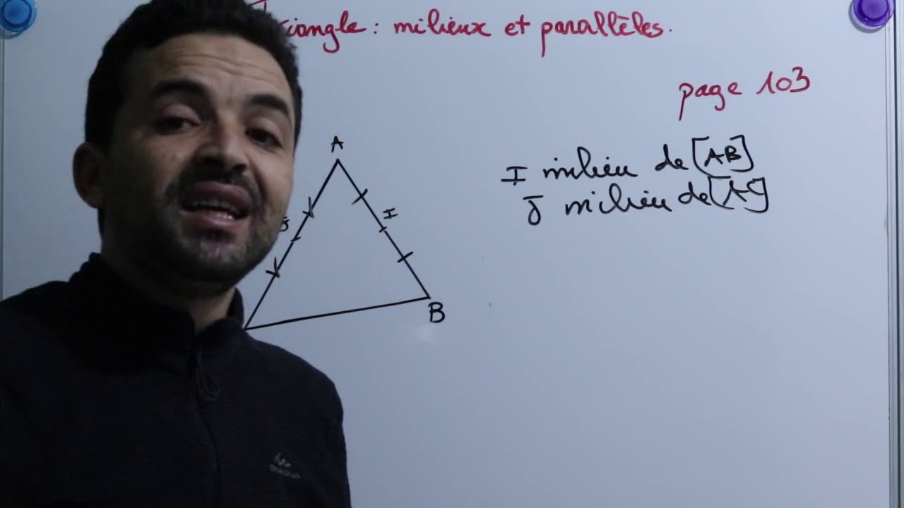 Univers Plus Maths 2AC - Leçon 8 triangle milieux et parallèles ...