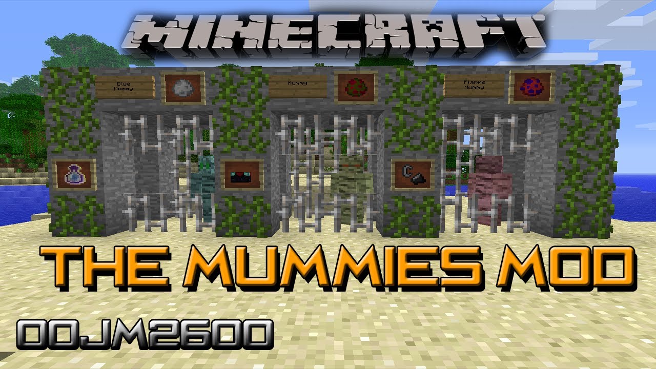 The Mummies MOD Instalacion + Review | Minecraft 1.5.1 - YouTube