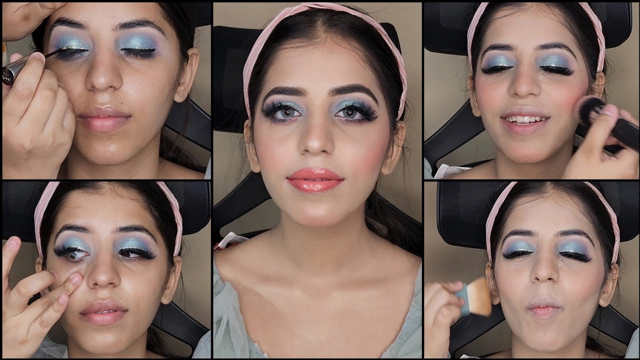 HD Engagement Makeup | Easy Makeup Tutorial | Glam | Eye Makeup ...