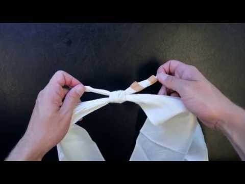 Platte knoop
