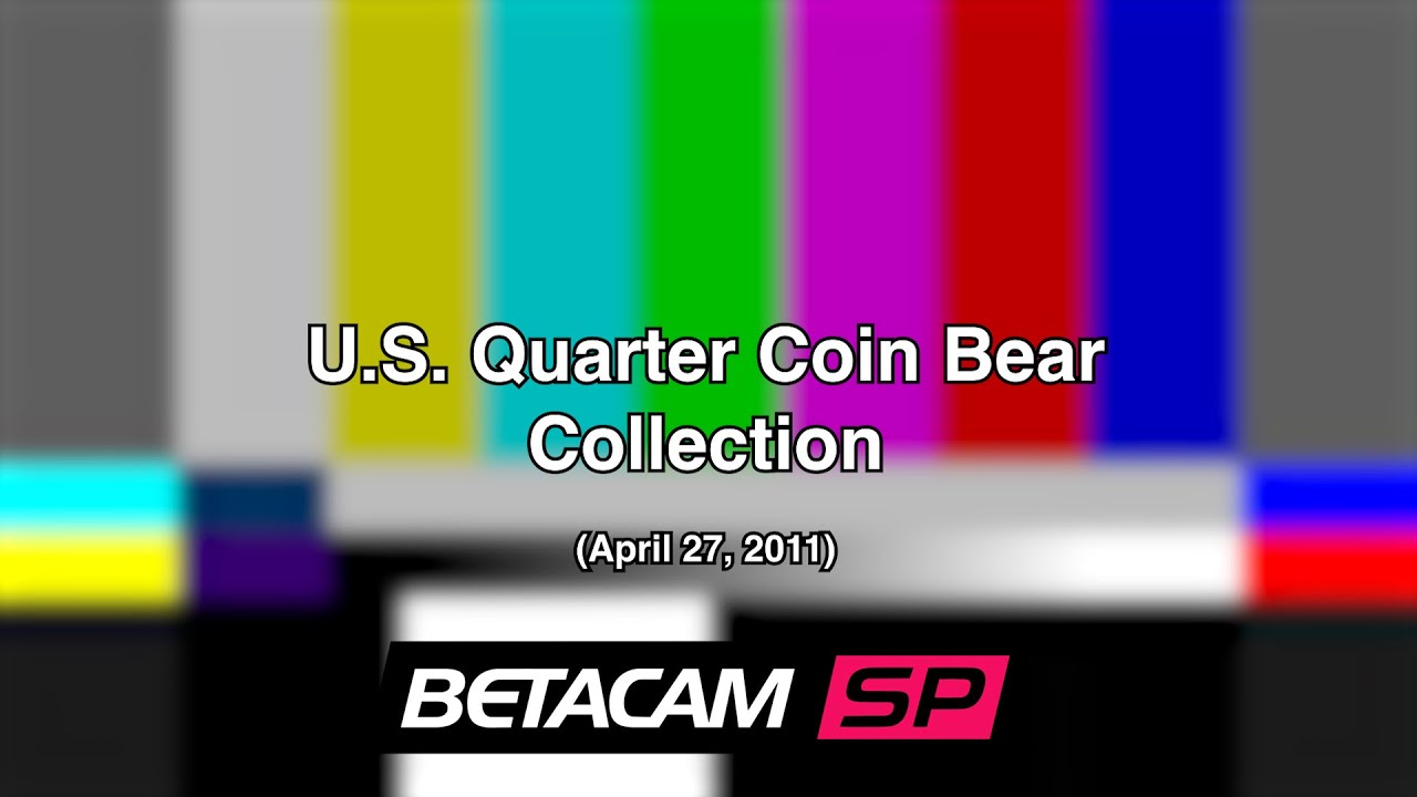U.S. Quarter Coin Bear Collection Infomercial (April 27, 2011) [Betacam ...