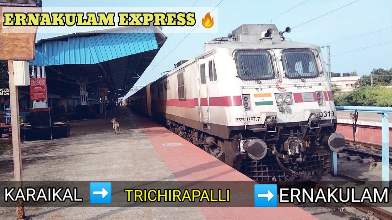 Ernakulam Express| Karikal to Ernakulam train vlog|Michael Raj - YouTube