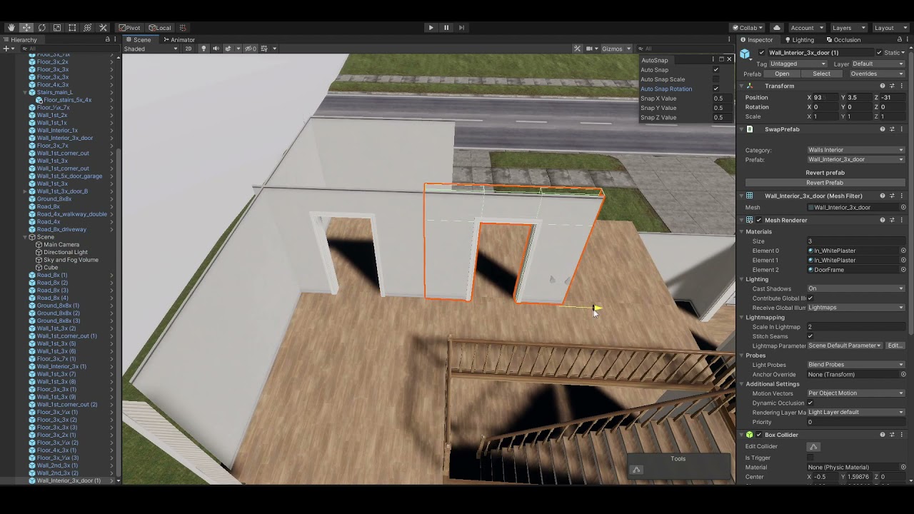 Suburb Neighborhood House Pack - Building example - Unity - YouTube