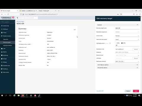 Commvault Livesync (Using Command Center) - YouTube