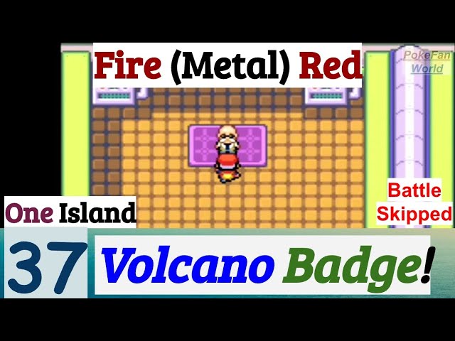 Volcano Badge Pokemon Red