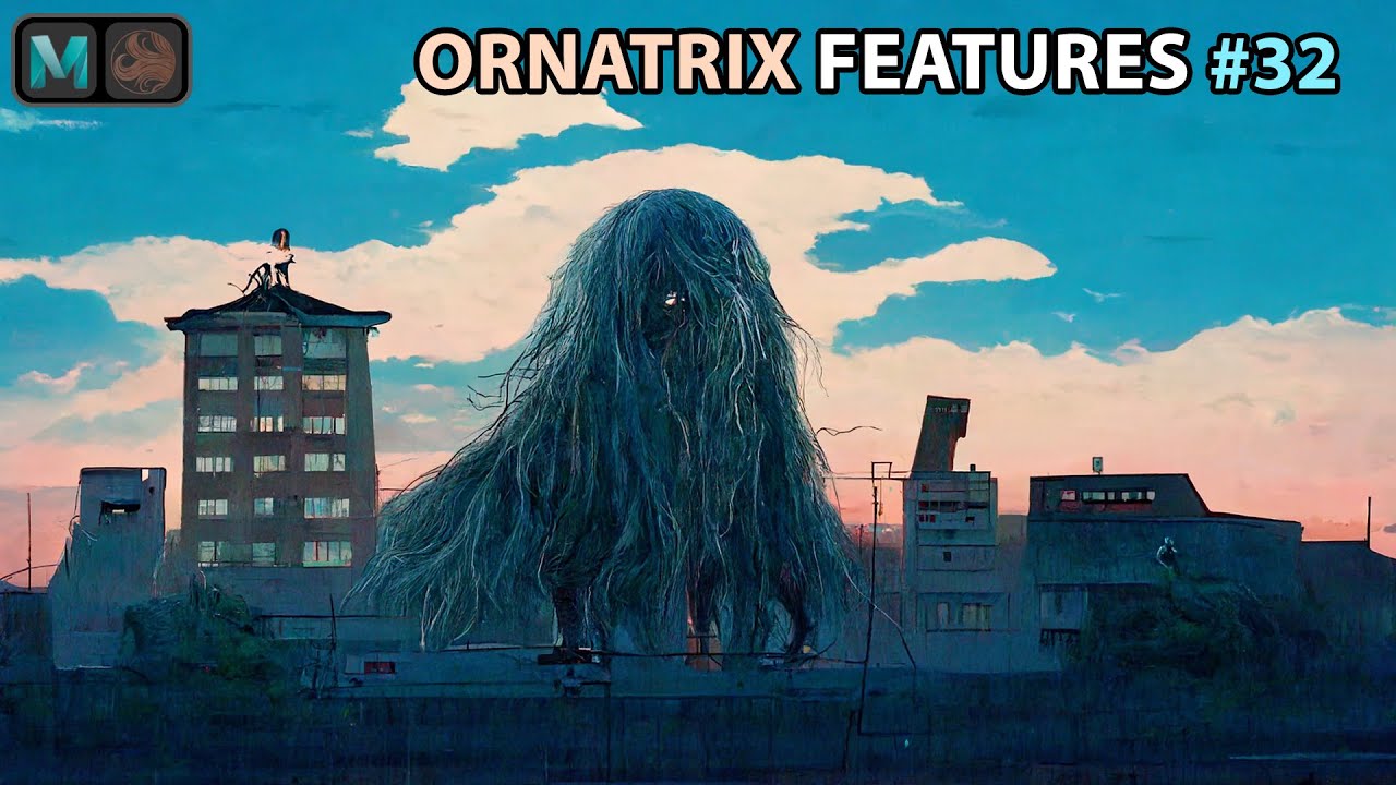 Ornatrix Features #32 - Blending length by group in Maya. - YouTube