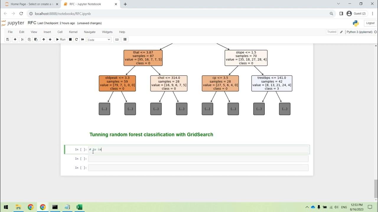FULL PYTHON TUTORIAL: RANDOM FOREST CLASSIFICATION + Graph + Tune - YouTube