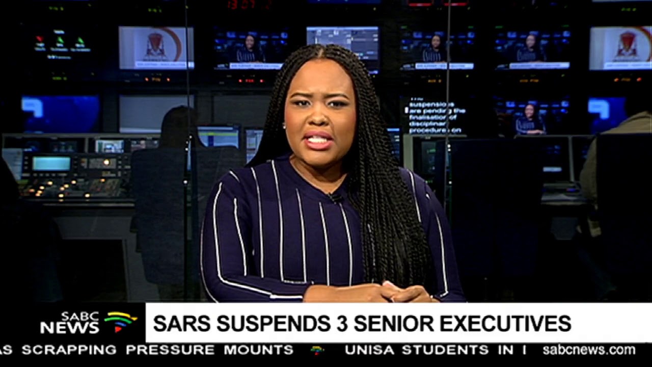 SARS suspends three senior executives - YouTube
