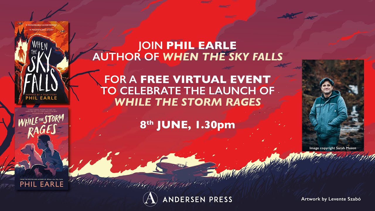 Virtual Launch Event: While The Storm Rages by Phil Earle - YouTube