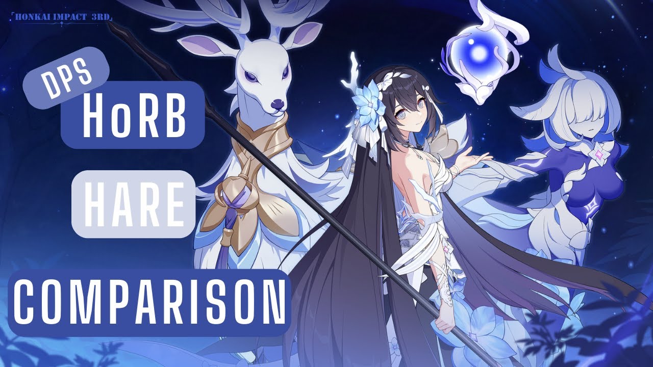 [HI3 BETA 6.8] Herrscher of Rebirth DPS Vs Hare Comparison - YouTube