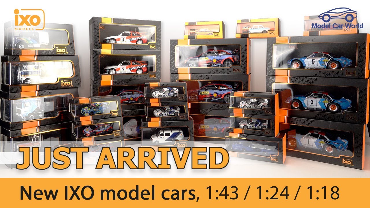 IXO Just arrived - New model cars in scale 1:43 1:24 and 1:18 available ...