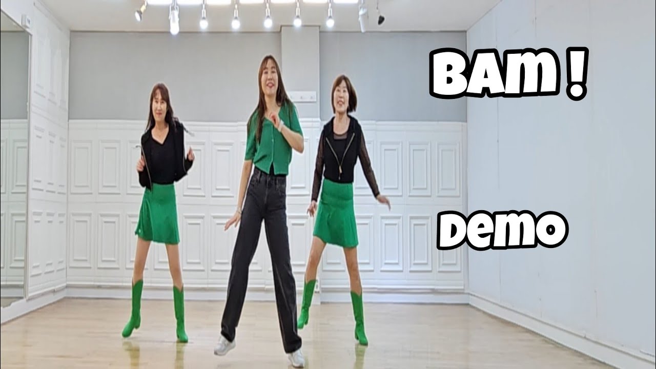 Bam! - Line Dance (Demo)/Improver - YouTube