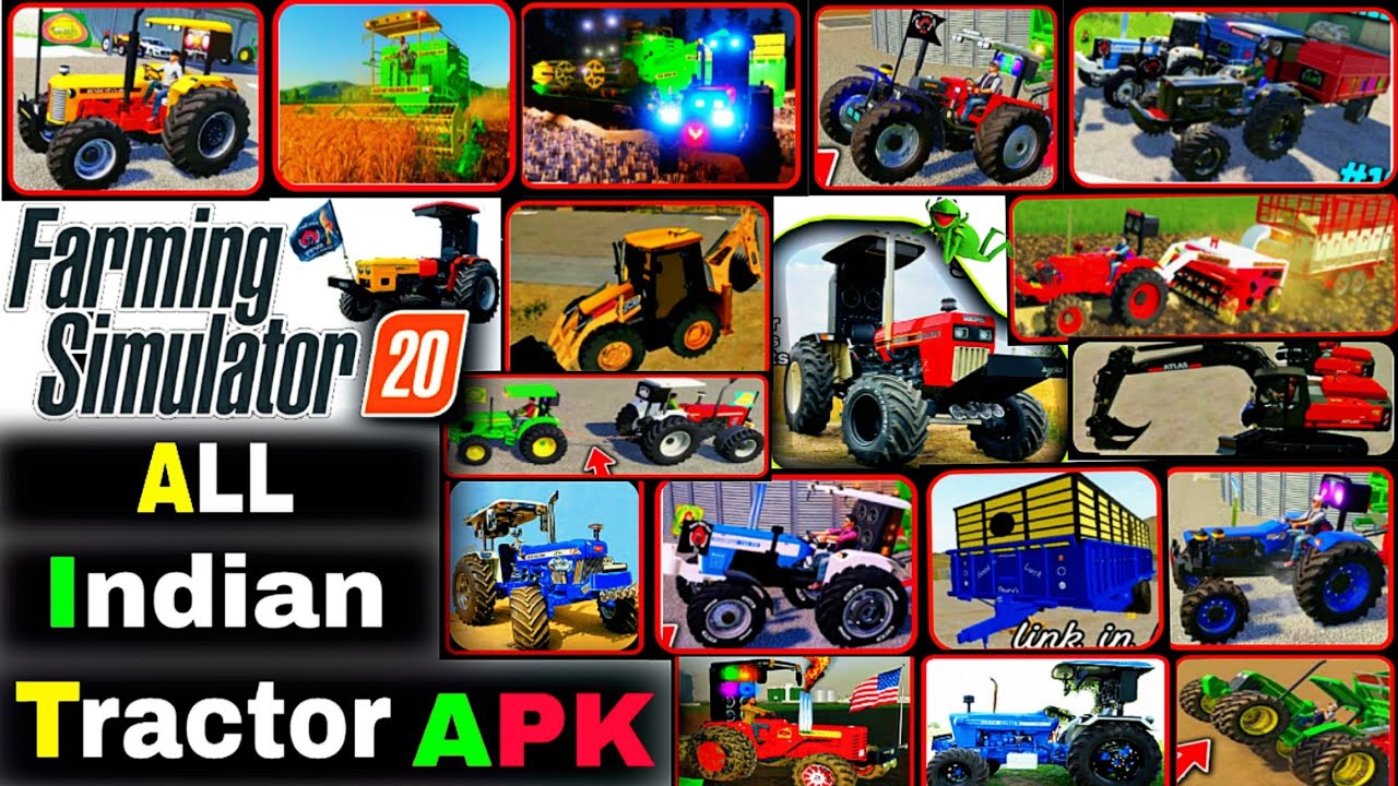 Fs 20 new Indian Tractor Apk | fs 20 all Indian Tractor | fs 20 Indian ...