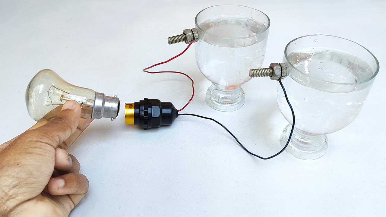 How To Generate Free 220V Electricity At Home With Water | Easy Way To ...