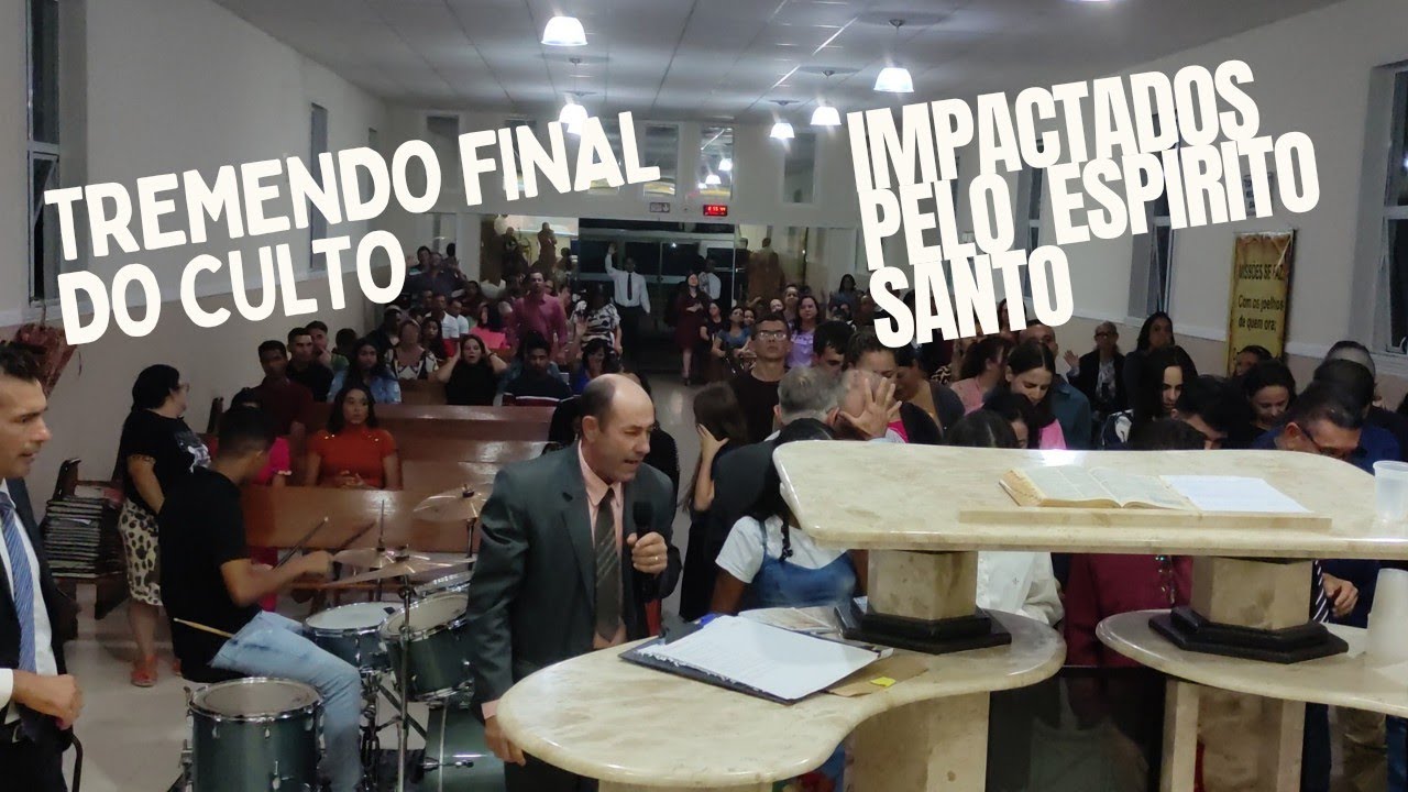 ÚLTIMA PARTE DO CULTO DA SAUDADE, toda Igreja foi impactada pelo ...