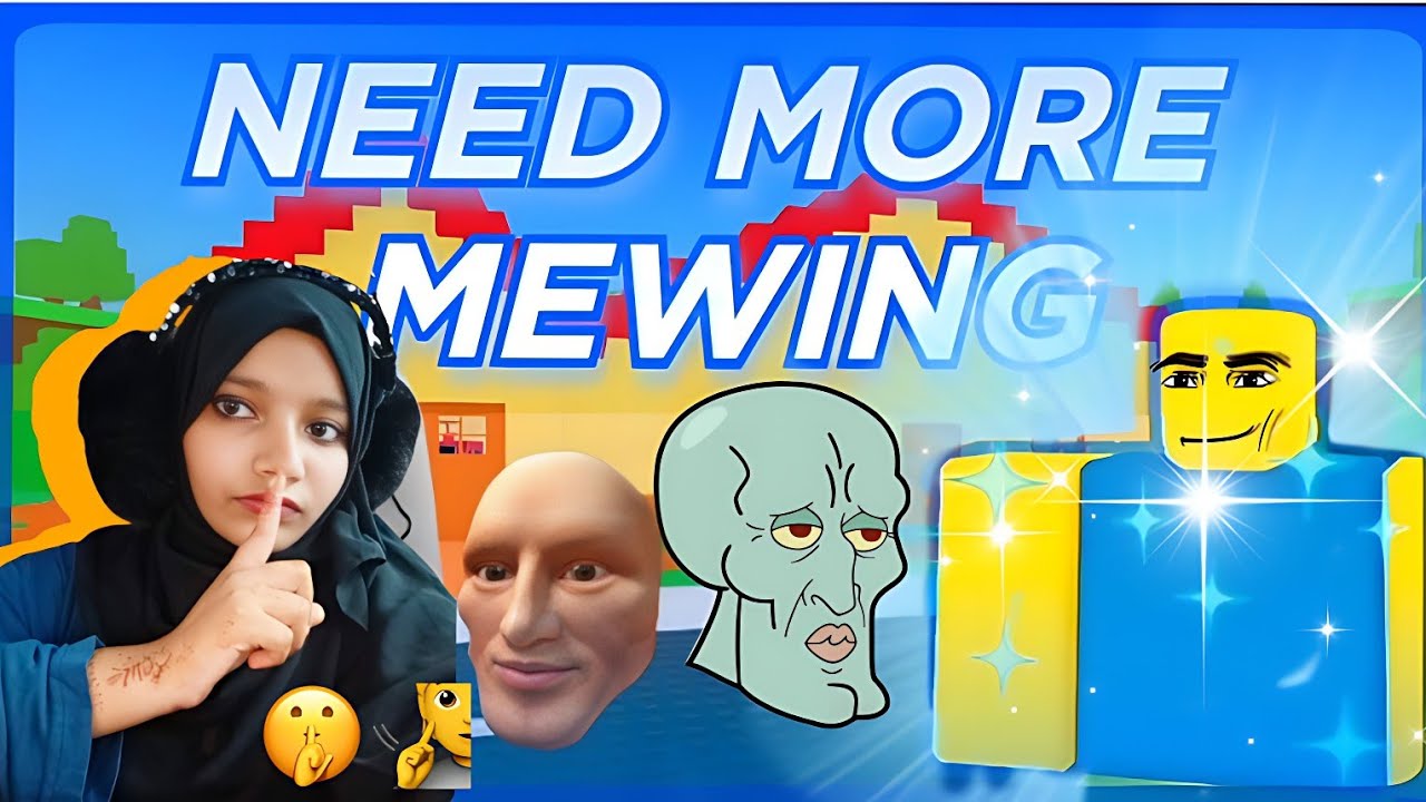 ROBLOX NEED MORE MEWING!!🤫🧏🏼‍♂️ - YouTube