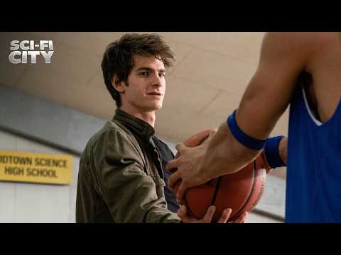 Peter Smashes The Backboard | The Amazing Spider-Man (Andrew Garfield, Chris Zylka)