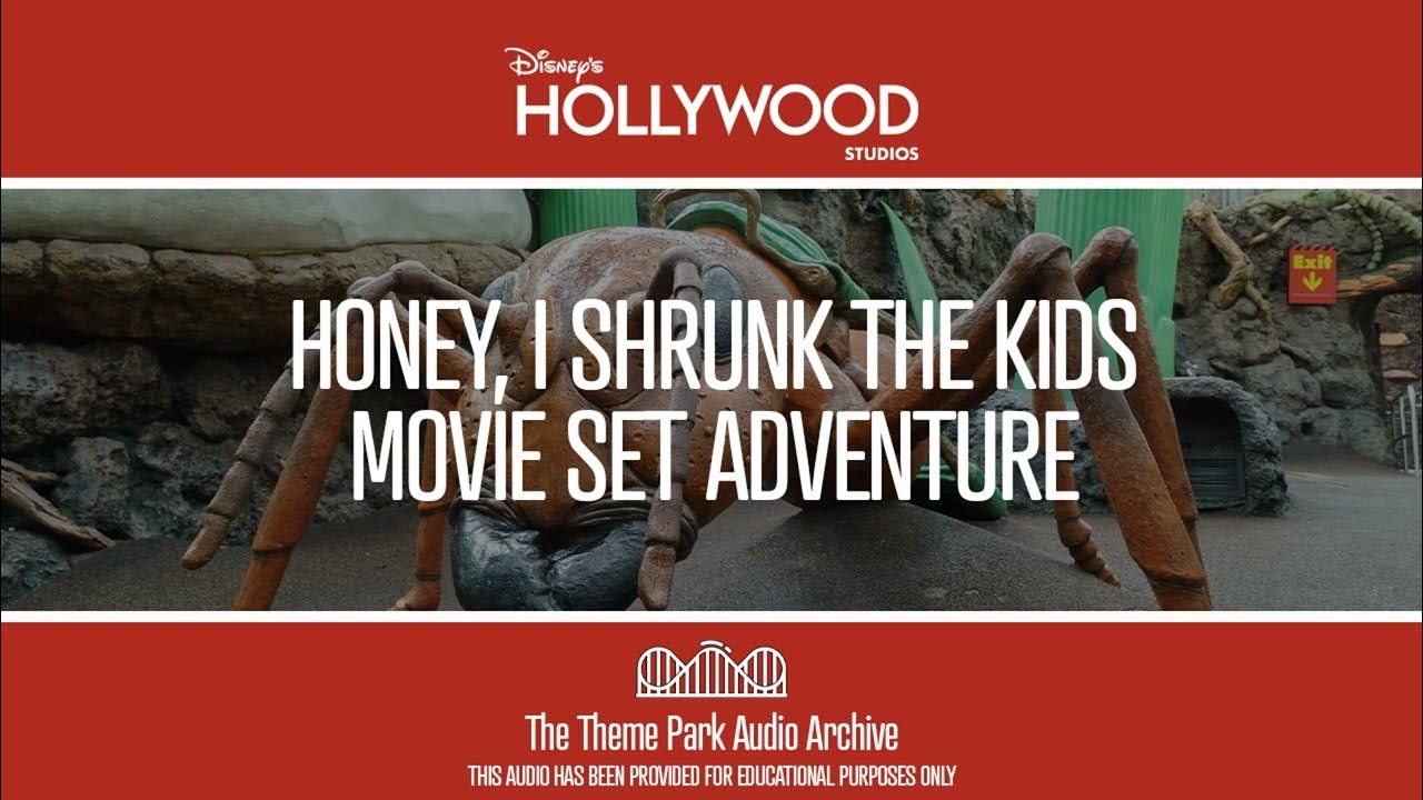Honey, I Shrunk the Kids Movie Set Adventure | Hollywood Studios - YouTube