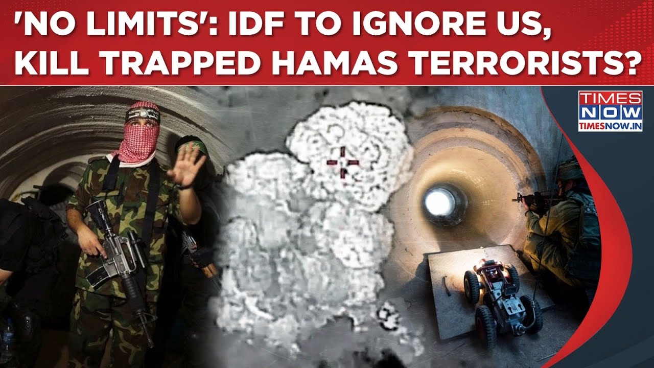 IDF To Kill 200 Hamas Terrorists Trapped In Tunnels? Israel's Big ...
