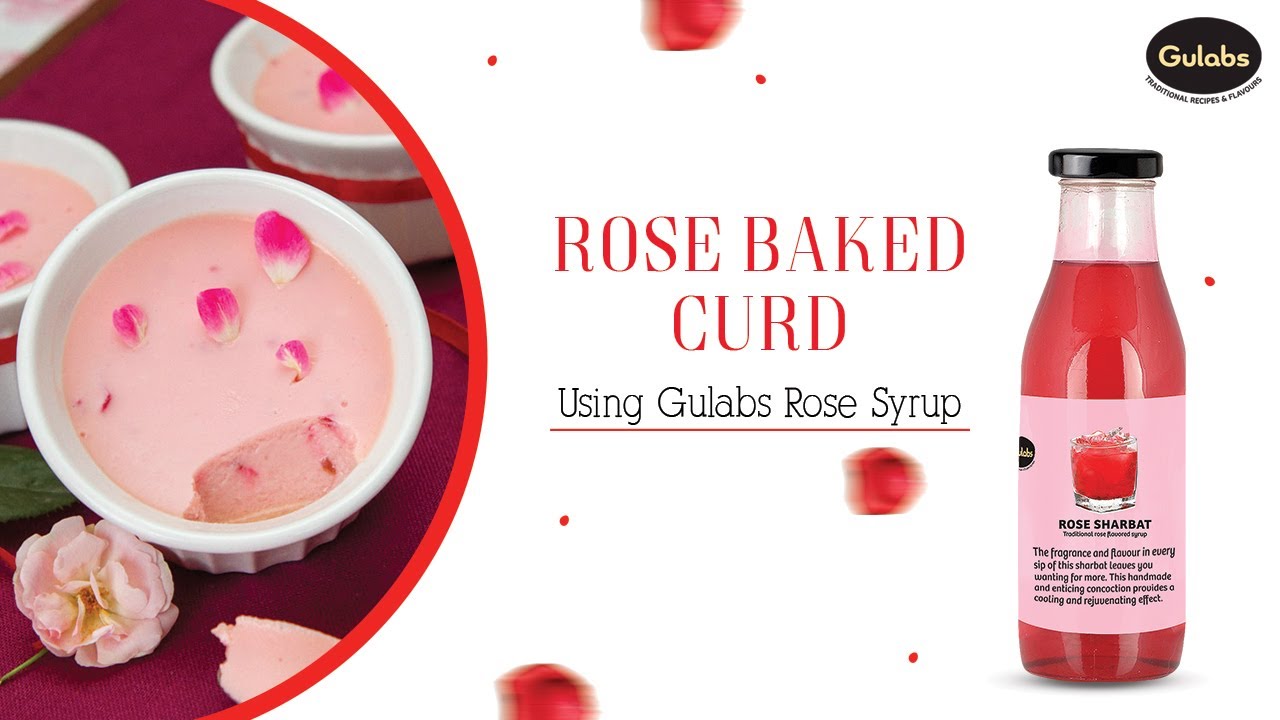 Rose Baked Curd | Rose Sharbat | Recipes | Best Dessert Recipes | Quick ...