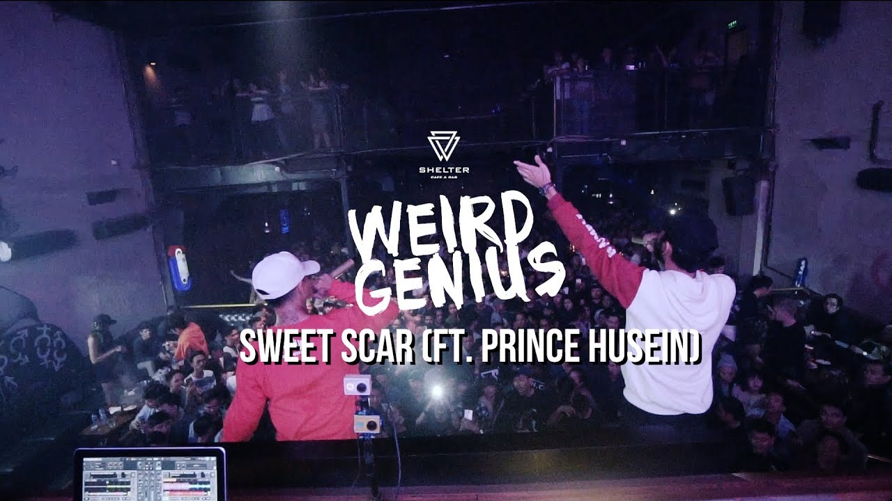 Weird Genius - Sweet Scar ft. Prince Husein at Shelter Club Bandung ...