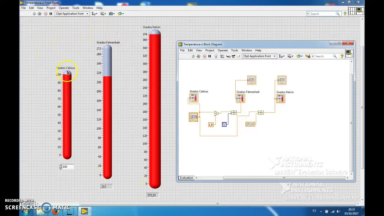 Ejercicios En Labview Youtube
