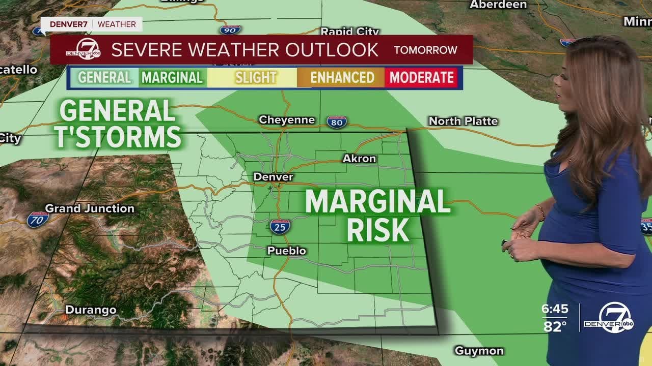 Severe storms rumble east tonight; another round in Denver metro ...
