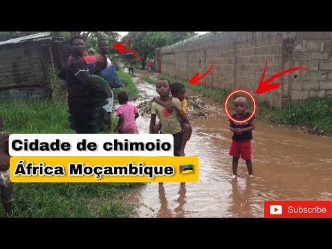Assim que fica a Cidade de chimoio (Quando chove como fica.?? um dos ...