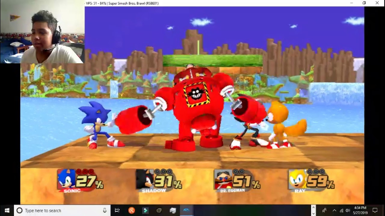 Sonic Duel SSBB Mod Dolphin Gameplay - YouTube